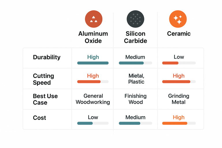 Ultimate Guide to Woodworking Abrasives: Details, Use Cases & Types ...