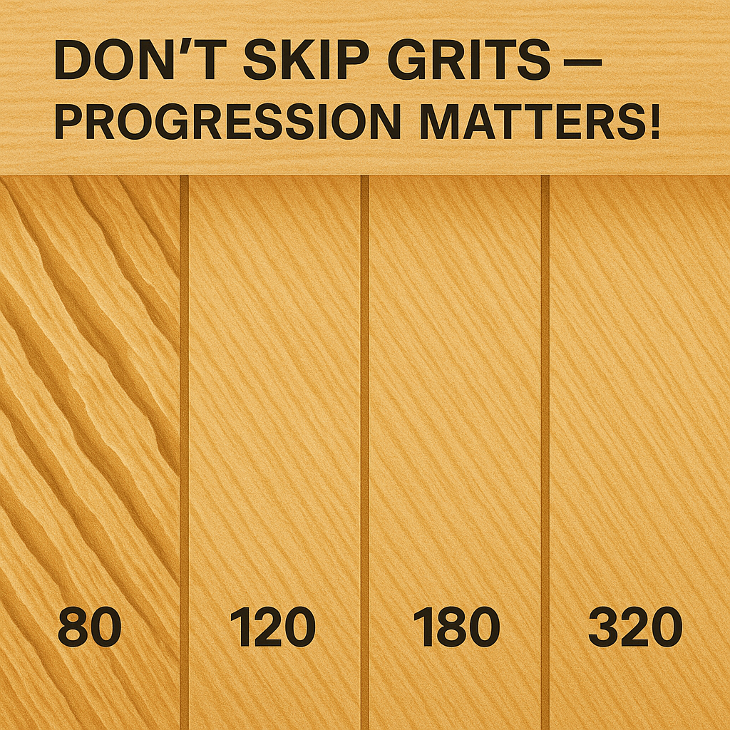 wood-sanding-grit-comparison - Woodworker Express Blog