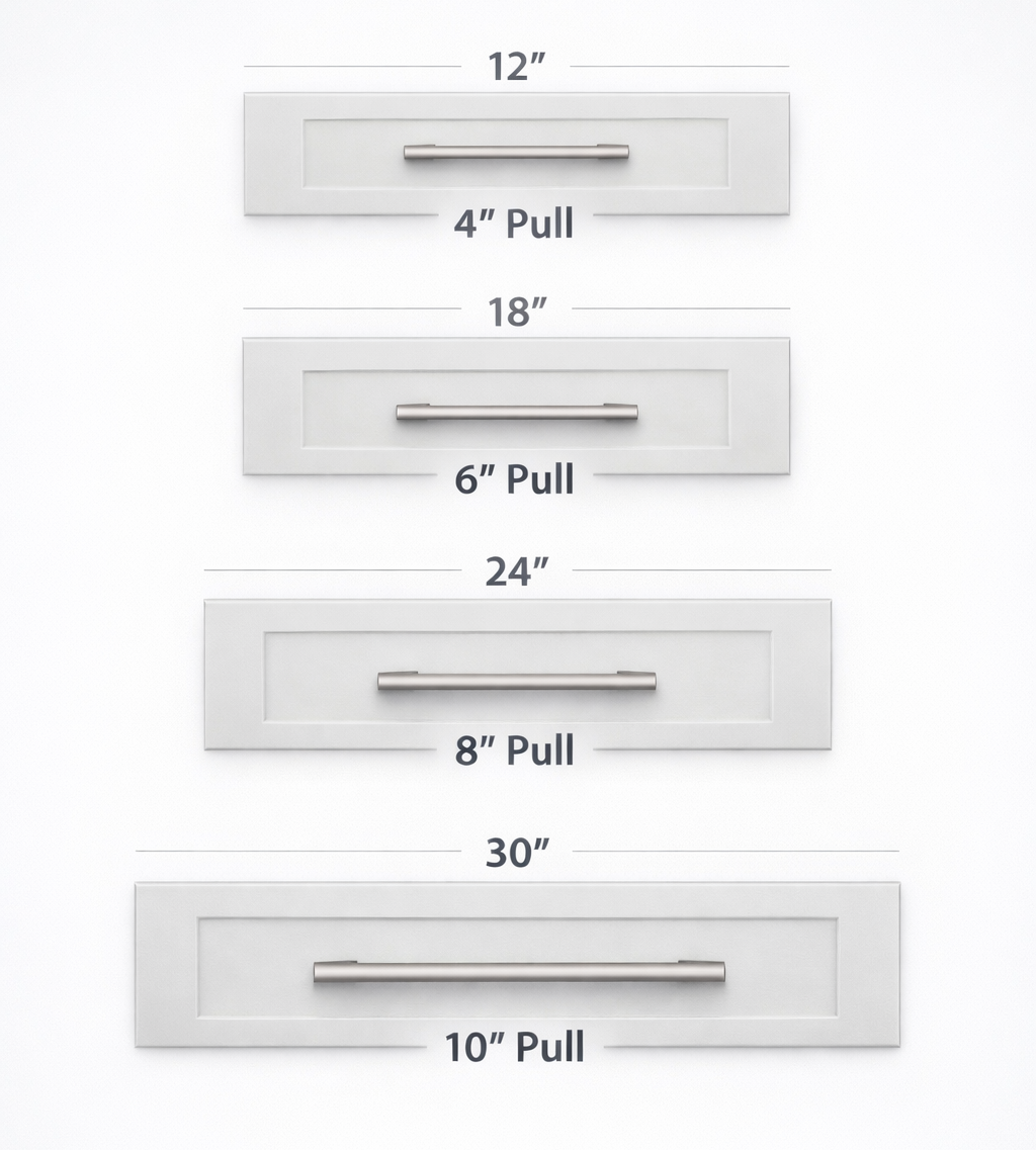 How to Choose Cabinet Pull Length - Woodworker Express Blog